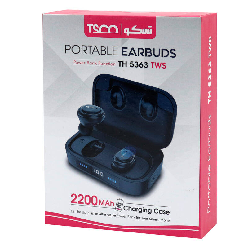 هندزفری بلوتوث دو تایی TSCO TH 5363 TWS - بزرگترین فروشگاه اینترنتی کالای دیجیتال و لوازم جانبی