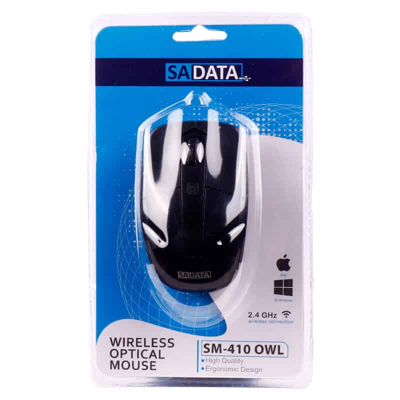 ماوس بی سیم SADATA SM-410 OWL - بزرگترین فروشگاه اینترنتی کالای دیجیتال و لوازم جانبی